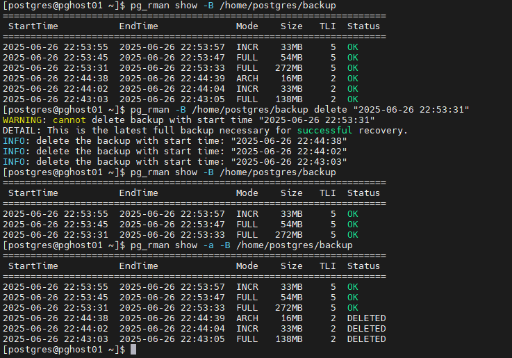 pg_rman 使用_pg备份, 归档-CSDN博客