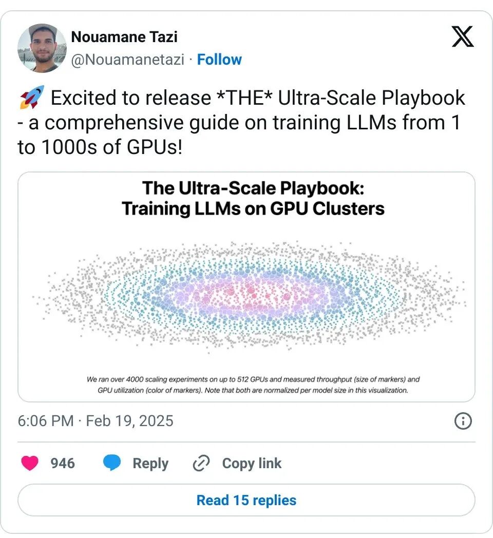 《3万字+512GPU！Hugging Face这本“AI修炼秘籍“让小白秒变分布式训练高手，附4000次实验数据+可视化图解》-CSDN博客