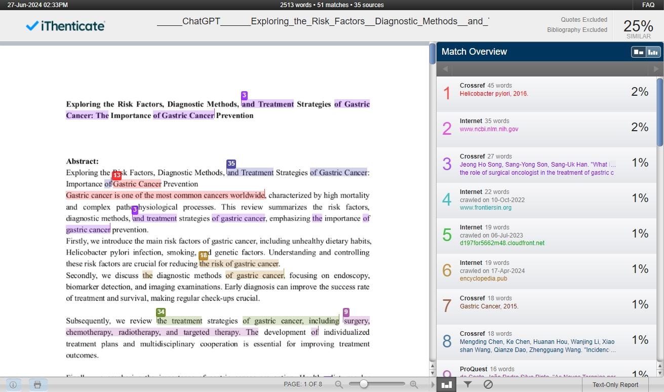 最权威的SCI论文查重系统--iThenticate_ithenticate查重-CSDN博客