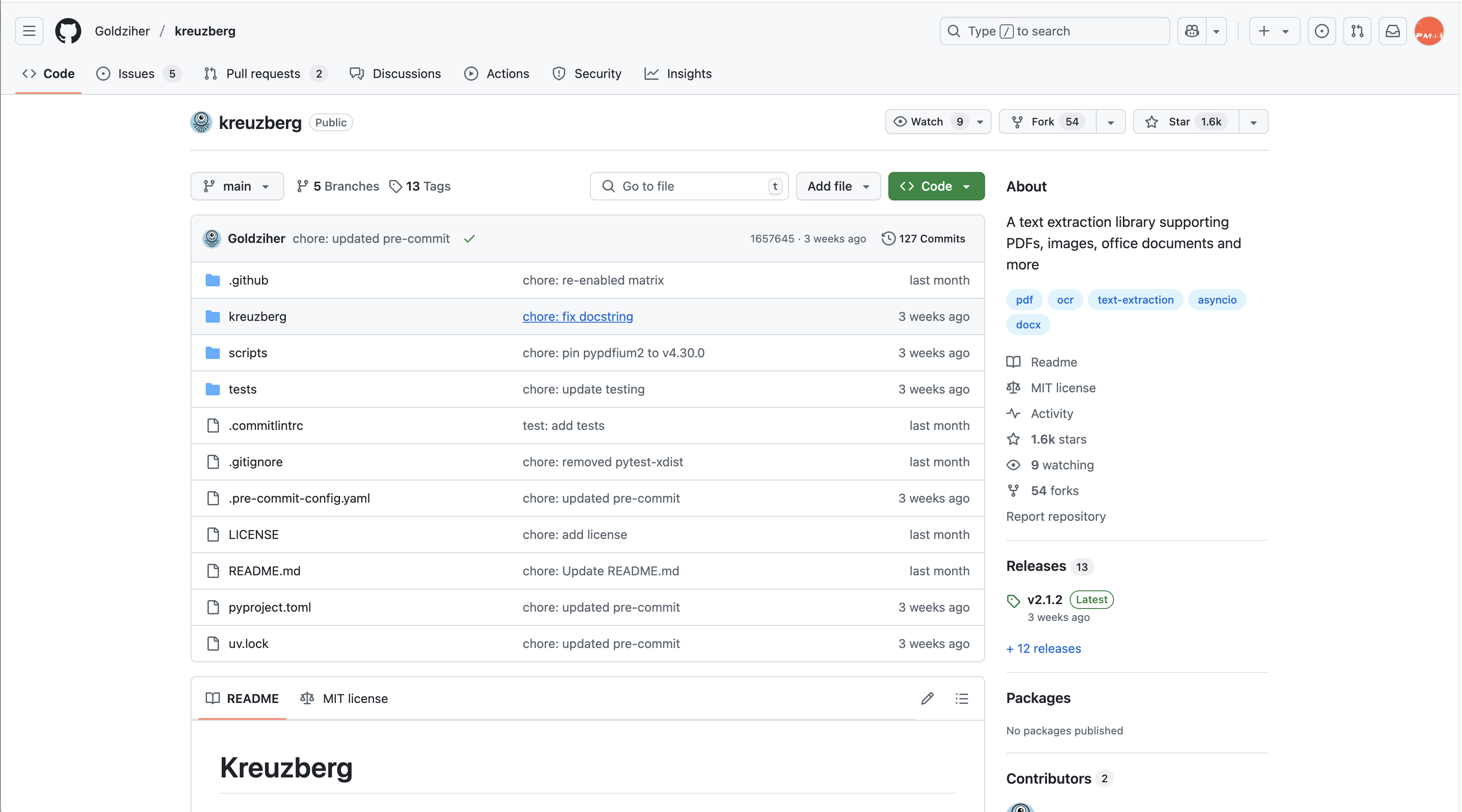1.6K star！这个开源文本提取神器，5分钟搞定PDF/图片/Office文档！_开源文字提取-CSDN博客