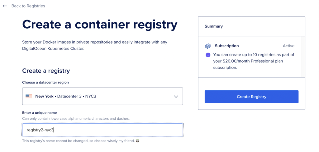DigitalOcean容器注册表推出多注册表支持功能-CSDN博客